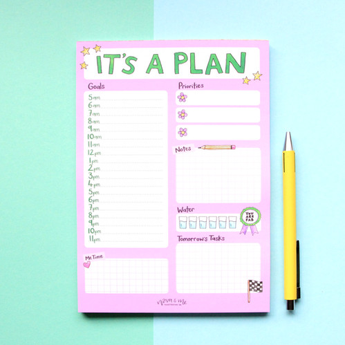 It's a Plan A5 Magnetic Notepad | novaandme