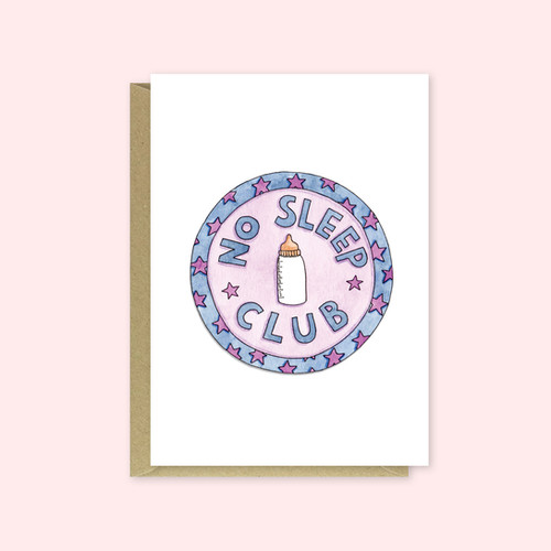 No Sleep Club Card | novaandme