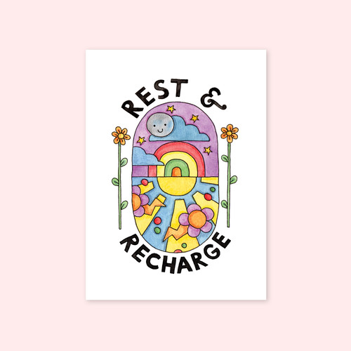 Rest & Recharge Mini Print | novaandme