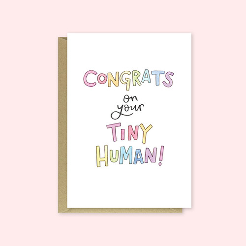 Tiny Human Card | novaandme