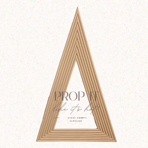 Hollow Ripple Triangle | Prop It Like Its Hot