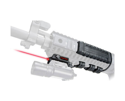 Lasermax Universal RED LASER Sight w/ Switch & Clips for AR Rifles with ...