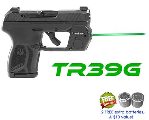 ArmaLaser TR39GS / TR39-G Green Laser Sight: Ruger LCP Max w/ Touch ...