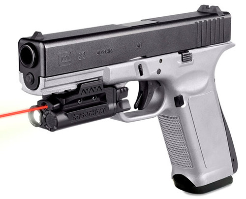 Lasermax Universal RED LASER Sight & LED Light for Pistols with Rails ...