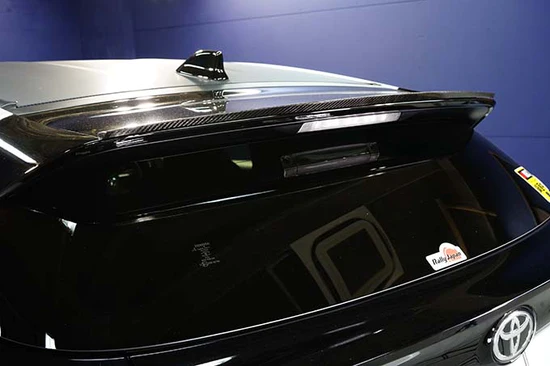 Drycarbon Rear Spoiler Extension, 2020+ GR Yaris | Andro Motorsports