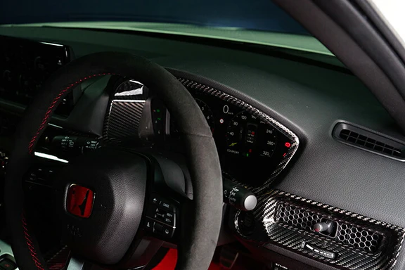 Inner Meter Hood, Type R Civic 2022+ | Andro Motorsports