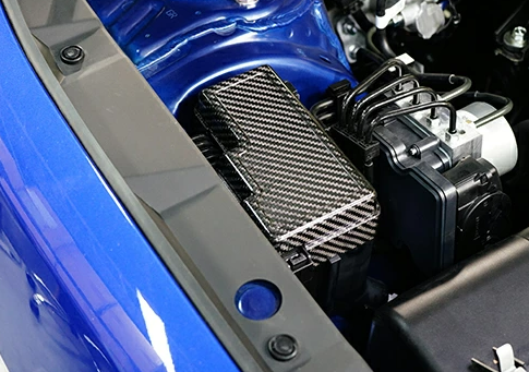 Drycarbon Relay Box Cover, 2022+ VB WRX | Andro Motorsports