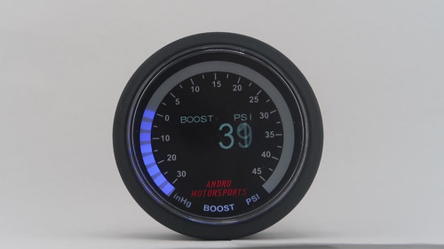 52mm OLED Boost/Pressure Gauge, -30 to 40PSI, High Quality, Warranty ...