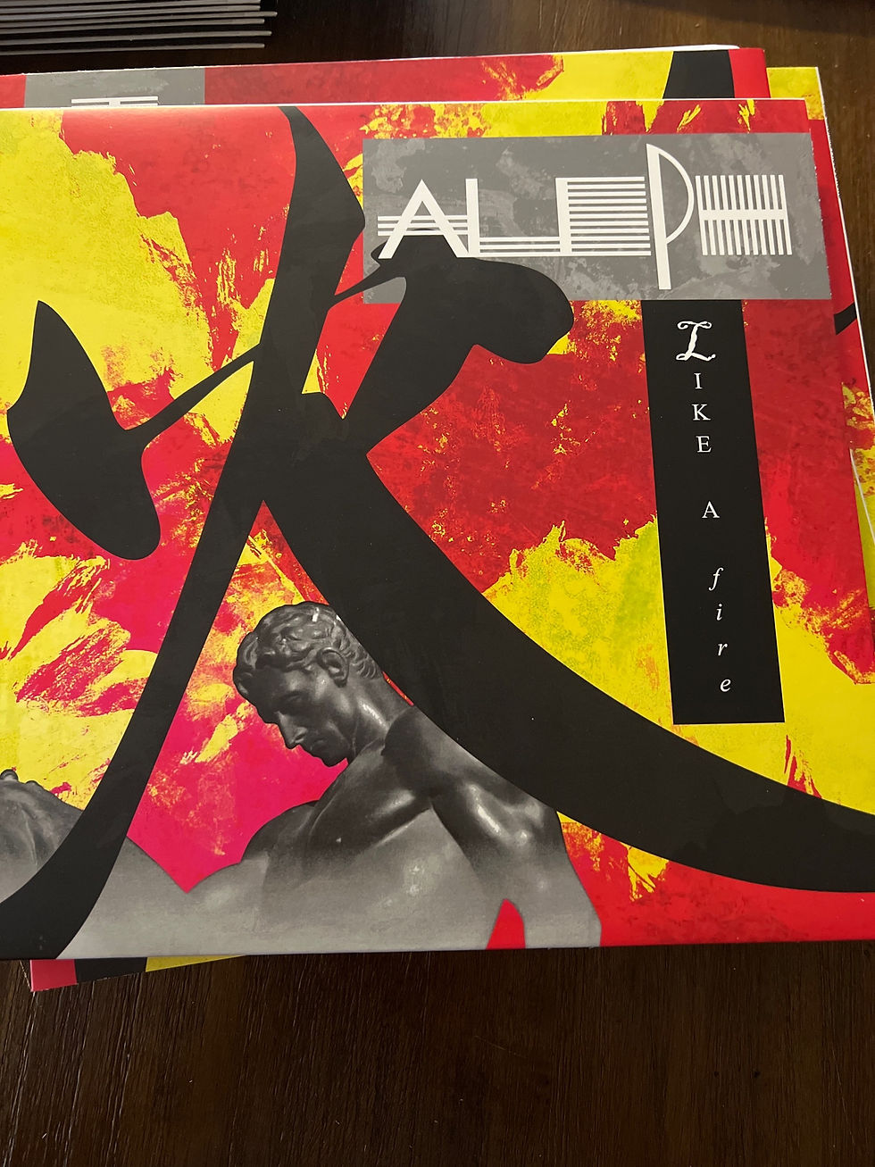 Aleph - Like A Fire - 12” vinyl | italodisconyc