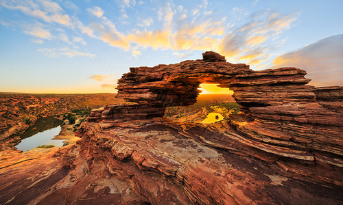 Nature's Window Sunrise, Kalbarri National Park | Michael Willis ...