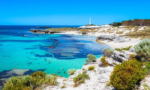 The Basin Beach Landscape Photography Print of Rottnest Island