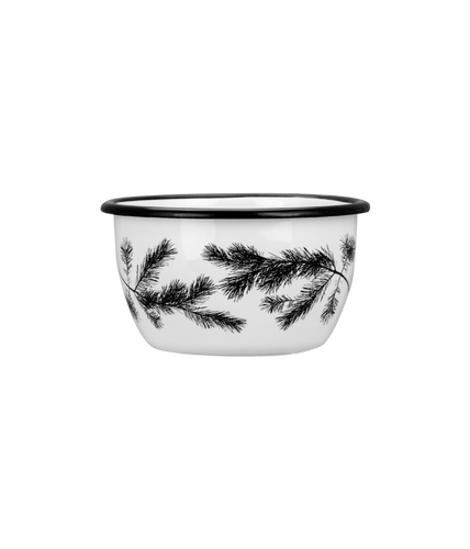 Muurla Nordic Enamel Bowl - 6dl - The Pine