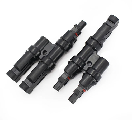 T2-, T3- oder Y-Stecker/Verbinder - Abzweigbuchsen (Set) Solarstecker ...