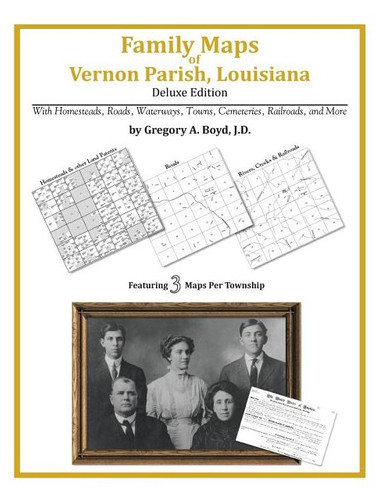 Family Maps of Vernon Parish, Louisiana | Wise Publications