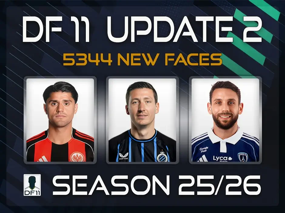 DF11 UPDATE FILE 2 SEASON 25/26