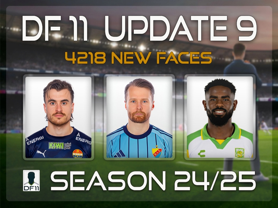 DF11 UPDATE FILE 9 SEASON 24/25