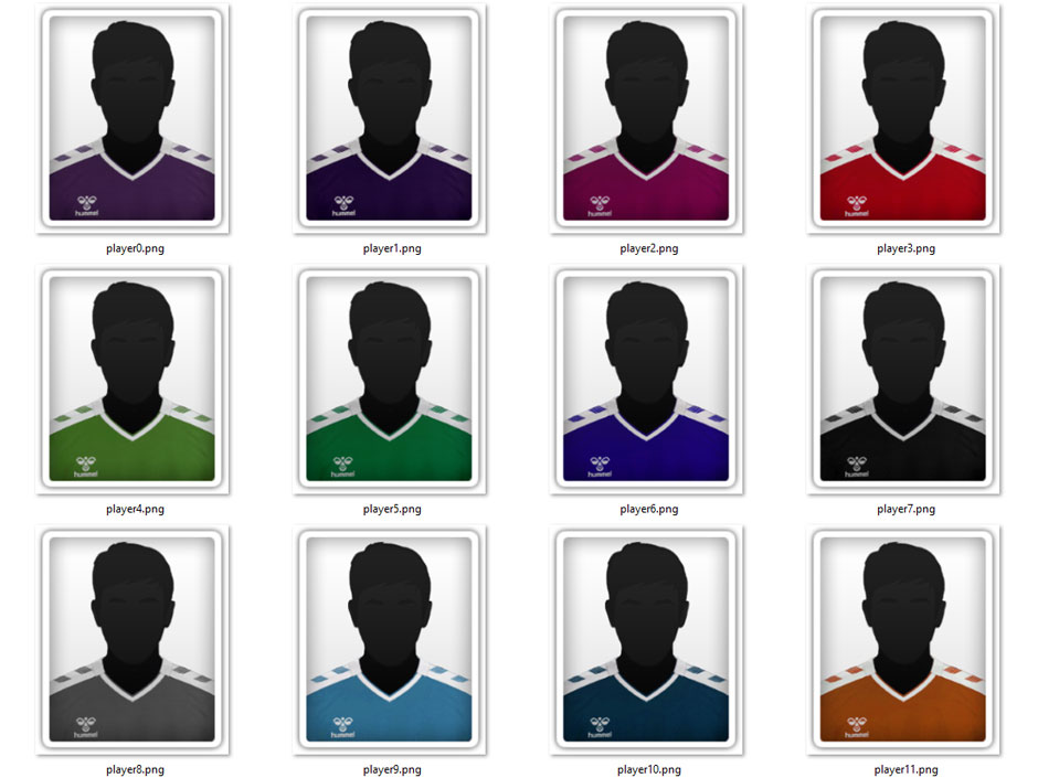 DF11 Default faces for all versions of Football Manager.