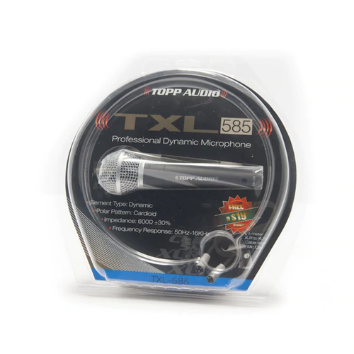 Topp pro TXL585 Professional Dynamic Microphone | Cheungs
