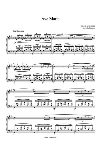 Ave Maria - Schubert | lukefaulkner