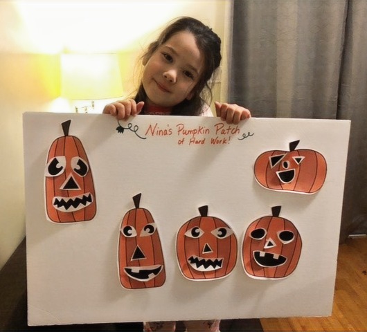 #11 Pumpkin Faces | Halloween Activity for Review Pieces