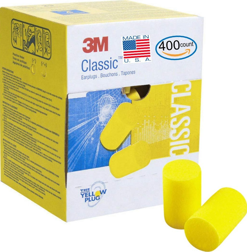 3M E-A-R Classic Uncorded Foam Earplugs Model#310-1001 (Multiple Sizes)