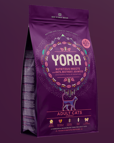Yora Nutritious Insect with Oats, Beetroot & Seaweed For Cats ...