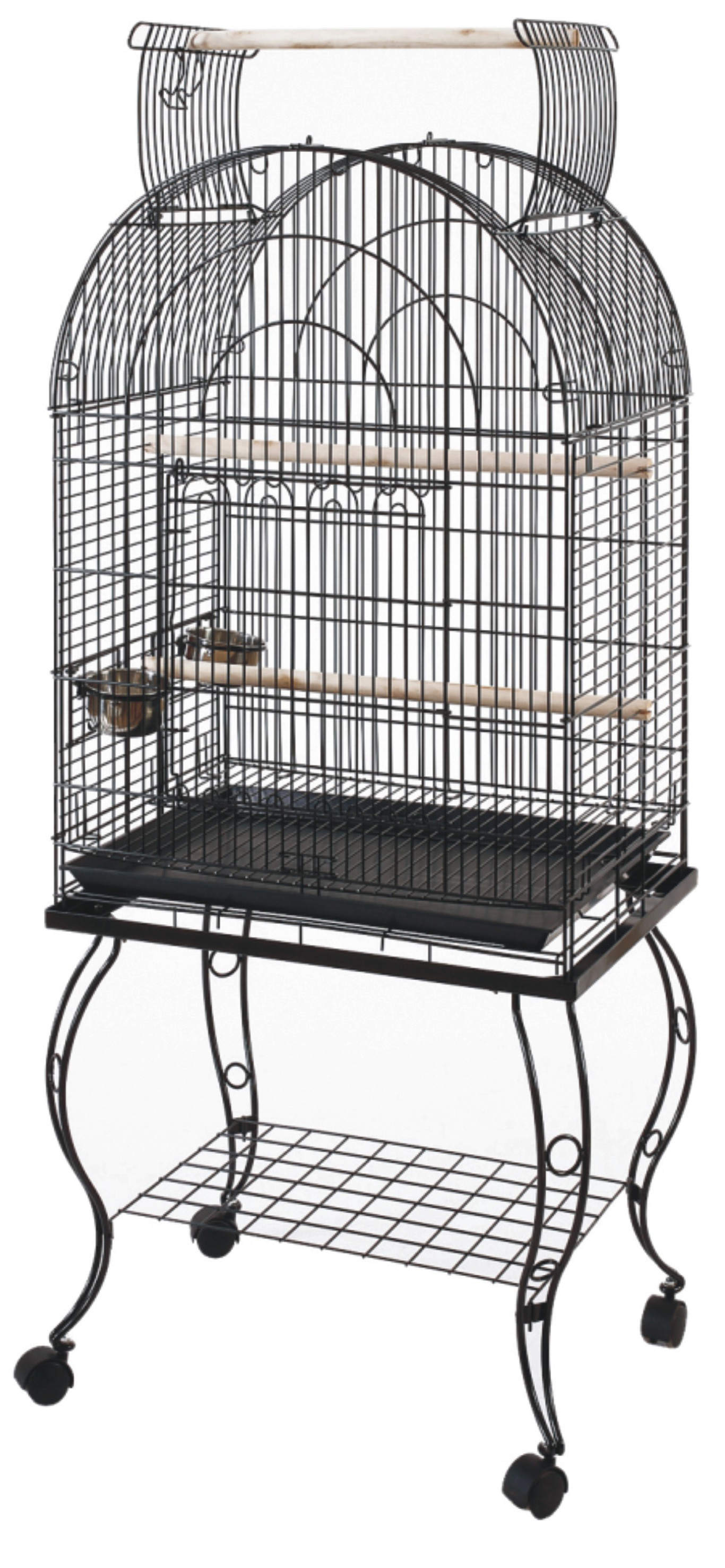 24-dome-open-top-parrot-cage-w-stand
