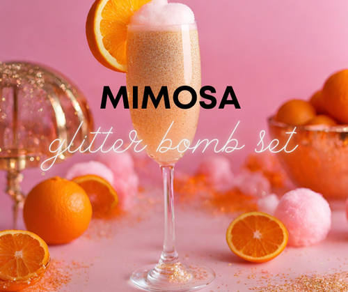 Mimosa Glitter Bomb Set | Sweet Swirl Candy