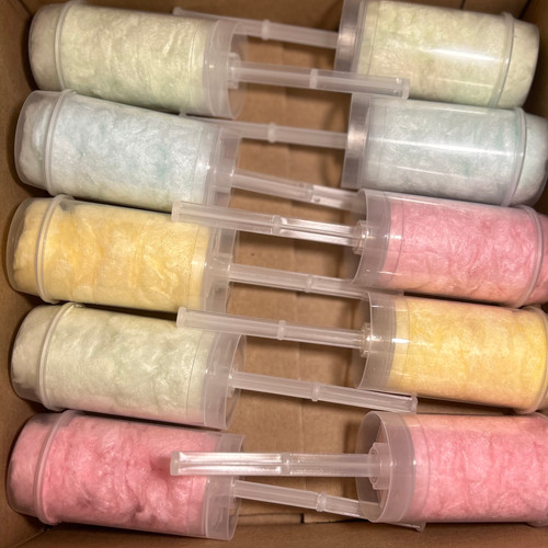 Cotton Candy Push Pops | Sweet Swirl Candy