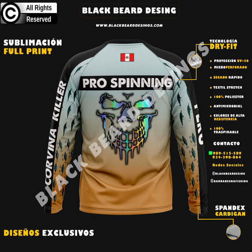 Pro Spinning | Black Beard Design