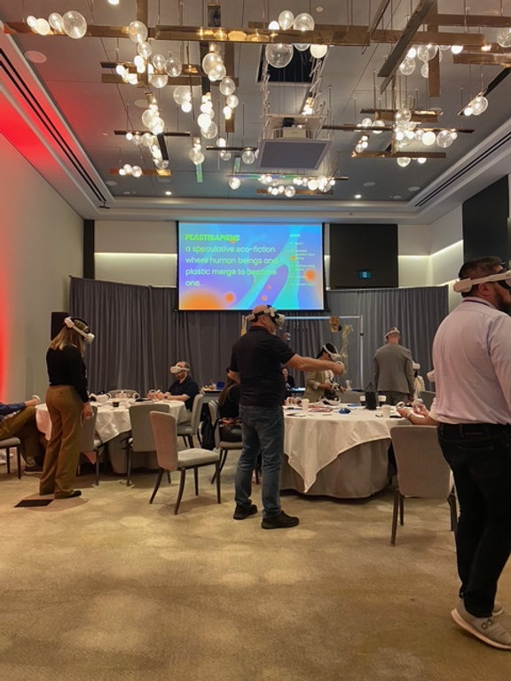 Inside the Plastisapiens VR Experience