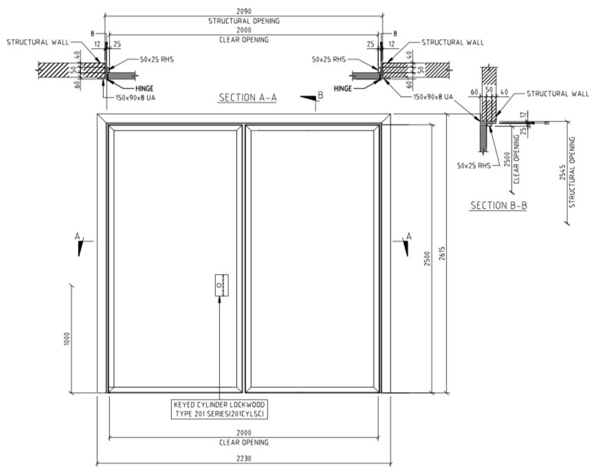 Durasub Heavy Duty Fire Resistant Doors | Blockade Barriers