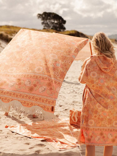 pink peony beach tent | Flock Beach Stuff