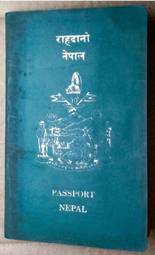 Kingdom of Nepal 1981 passport packed with many visas ++ABSOLUTELY ...