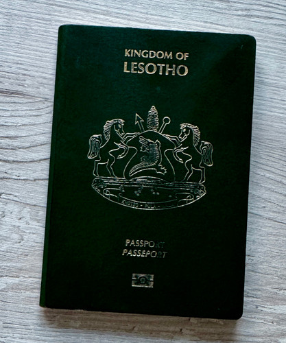 Kingdom of Lesotho biometric passport / e-passport (64 pages version ...