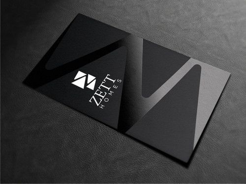 Spot UV Visiting Card (Velvet lamination) | Logographi
