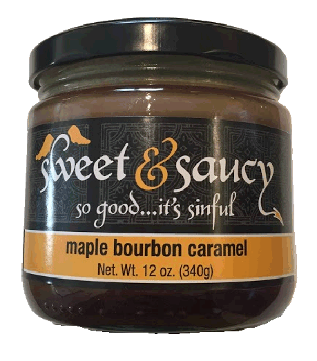 Maple Bourbon Caramel | Sweet & Saucy