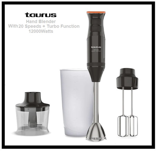 TAURUS Hand Blender BAPI 1200 ROCKET COMPLET 1200Watts | C ANTONIOU ...