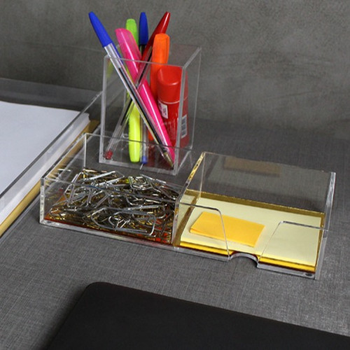 Organizador de Post-it e Papelaria | CG Acrílicos