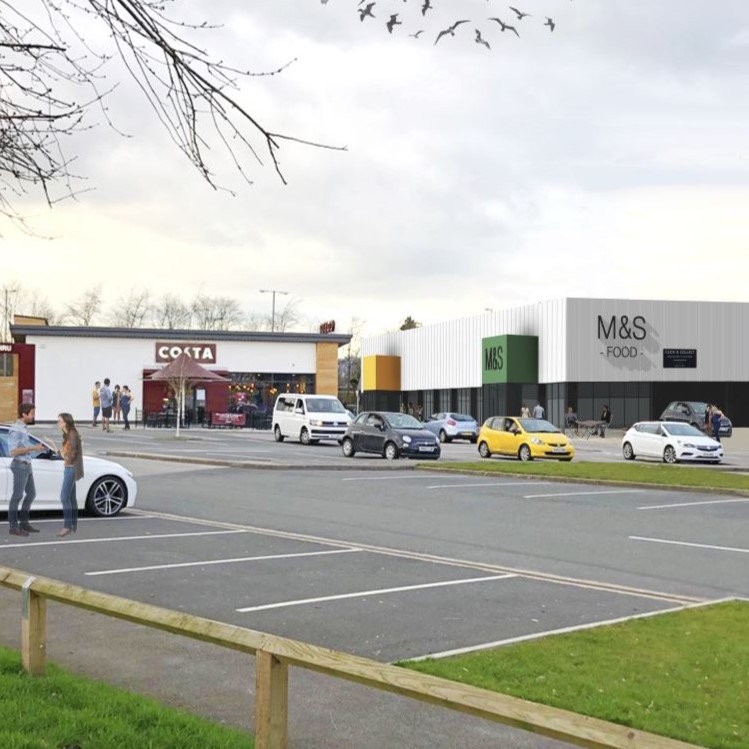 Plas Coch Retail Park