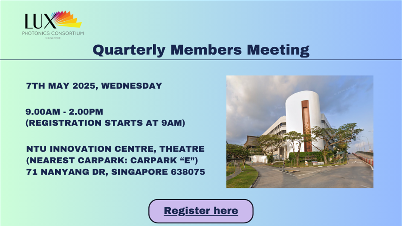 LUX Photonics Consortium Quarterly Members Meeting | LUX Photonics Consortium