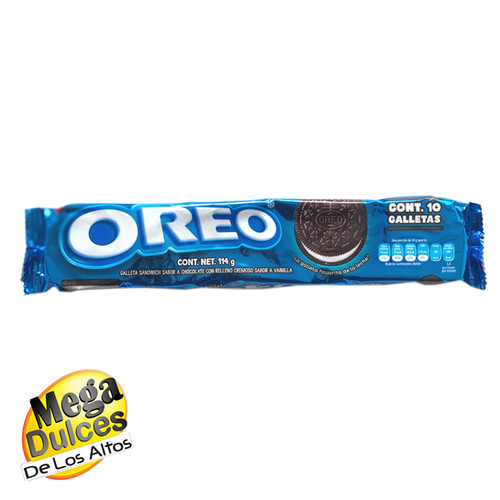 GALLETA OREO 114 GR. MONDELÉZ | MegaDulces