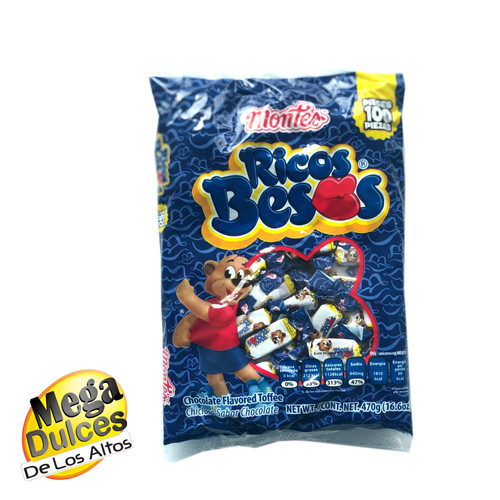 RICOS BESOS MONTES | MegaDulces