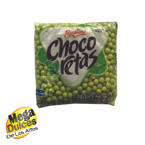 CHOCORETAS 500 GR. RICOLINO | MegaDulces