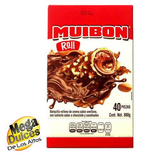 EXHIBIDOR CHOCOLATE MUIBON AVELLANA NUTRESA | MegaDulces
