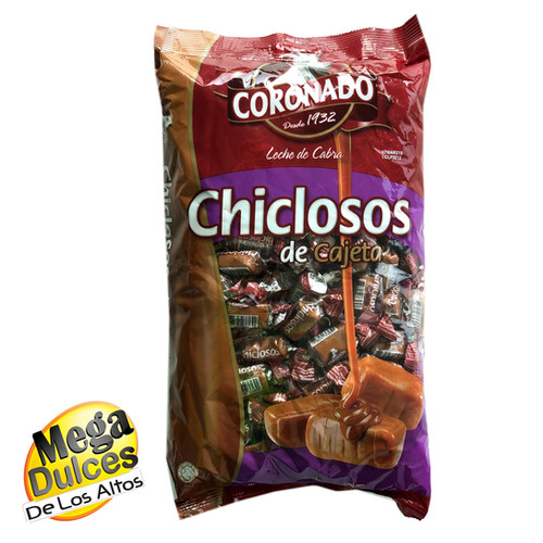 CHICLOSO CAJETA CORONADO 1 KG. | MegaDulces