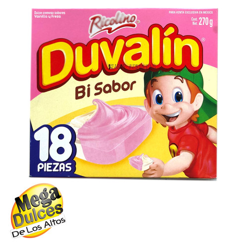DUVALIN FRESA/VAINILLA | MegaDulces