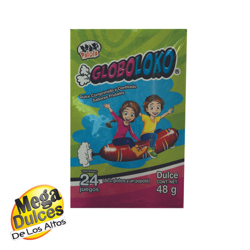 GLOBO LOKO CON DULCE 48 GR. LAS DELICIAS | MegaDulces