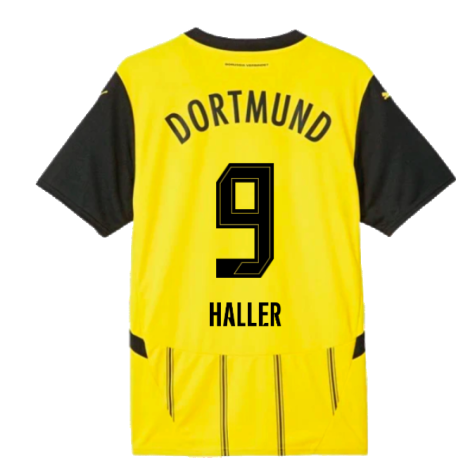 Haller Borussia Dortmund YOUTH 24/25 Home Jersey | Soccer Shop Club