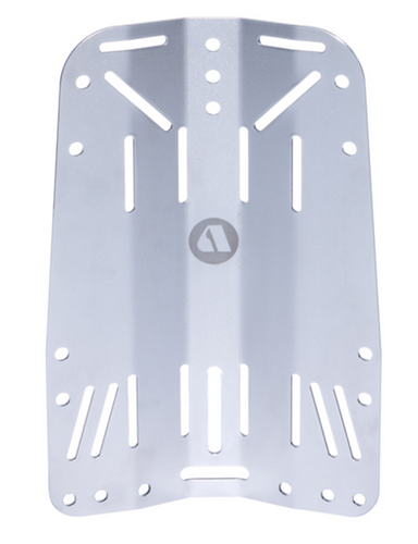 WTX Back Plate - Stainless Steel | Durban Scuba